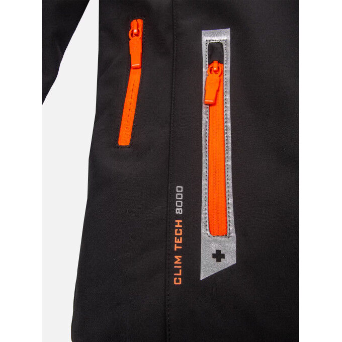 Veste softshell garçon Aulp BIRIN Black