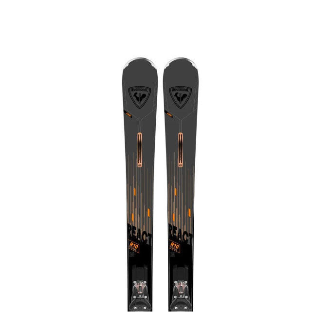 Rossignol REACT 10 TI K piste skis with SPX12 bindings