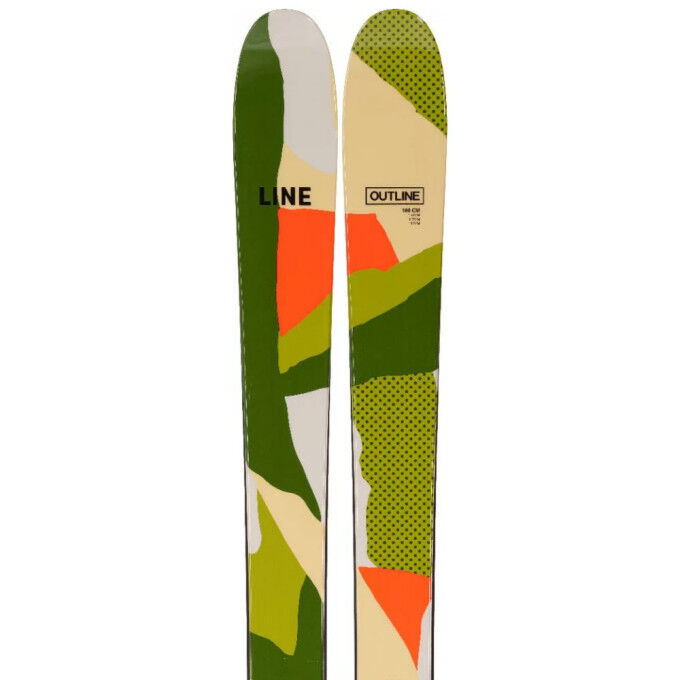 Line OUTLINE freestyle backcountry skis
