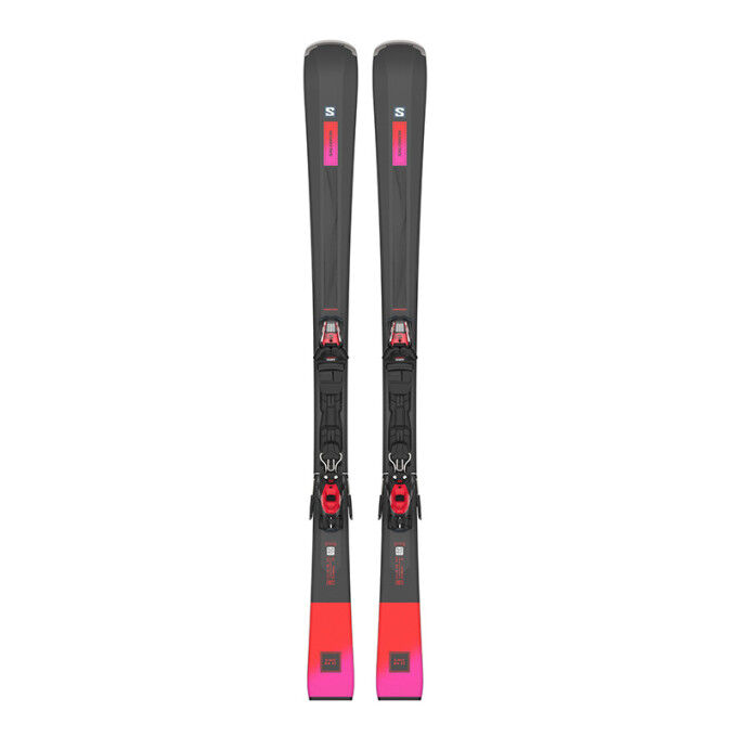 Pack de skis Salomon E S/MAX N°6 XT + fixations M10 GW L8 pour femme