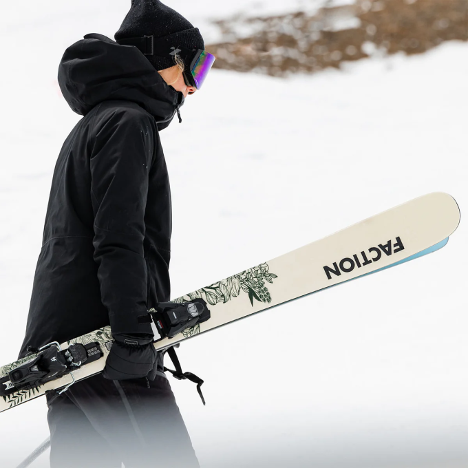 Pack of Faction PRODIGY 2 CAPSULE skis + bindings