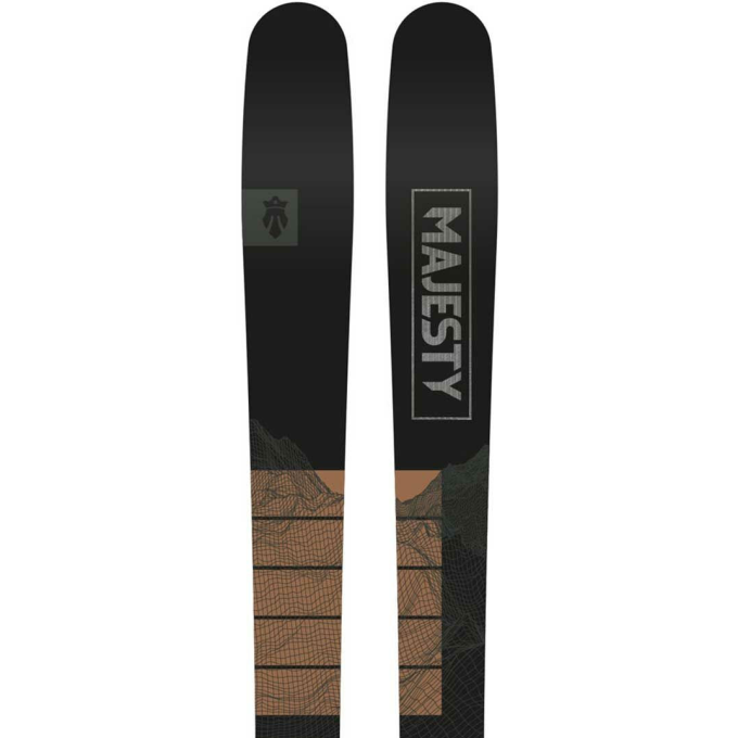 Pack of MAJESTY SUPERPATROL CARBON SKIS + bindings