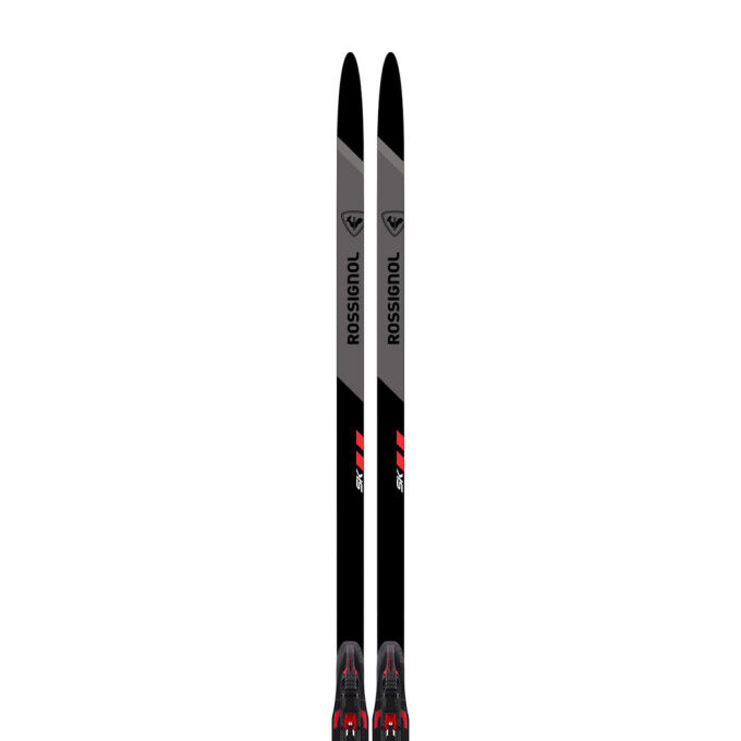 Pack of Rossignol DELTA COMP SKATING cross-country skis + R-SKATE bindings