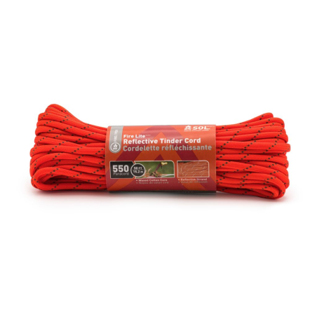 Floor: FIRE LITE CORD flammable reflective rope