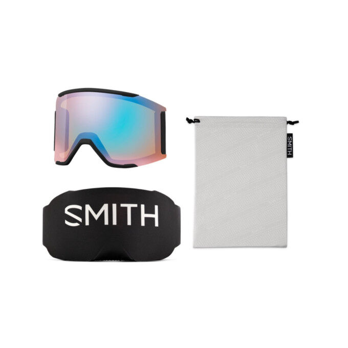 Smith Squad MAG Blackout Ski Goggles - ChromaPop™ Sun Black Lens