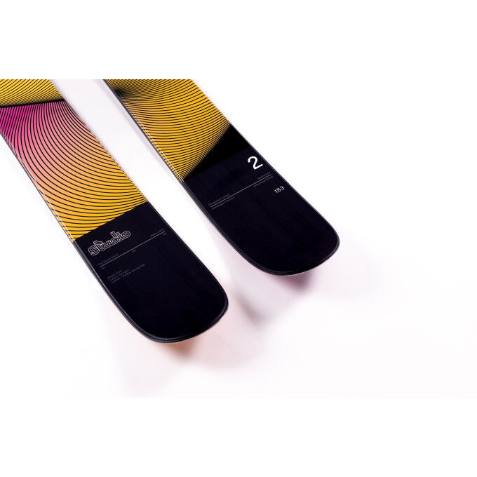 Faction STUDIO 2 Ski Pack + Bindings — Twin-tip all-mountain 102 mm