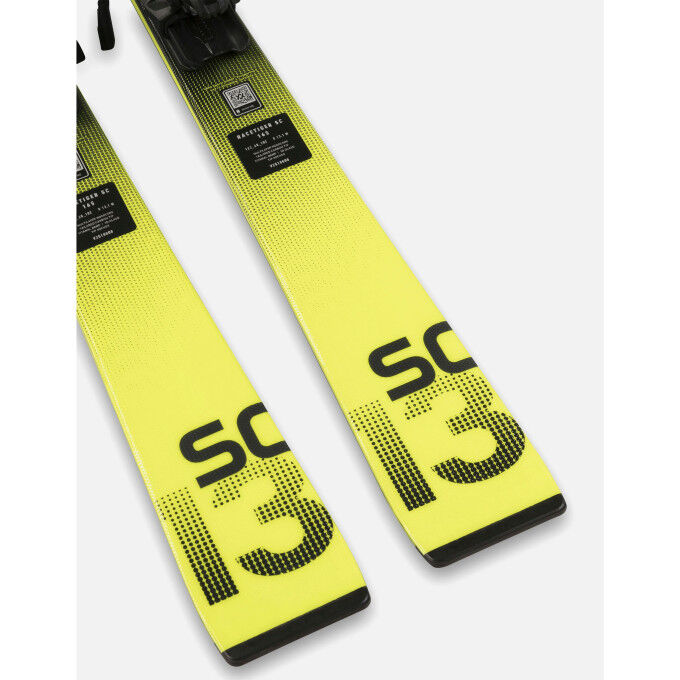 Pack Ski Völkl Racetiger SC Yellow + VMOT 12 – Précision & Performance