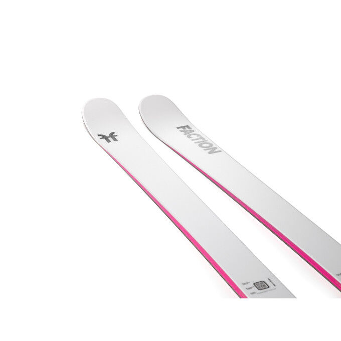 Pack de skis de piste Faction Dancer 79 White + fixations
