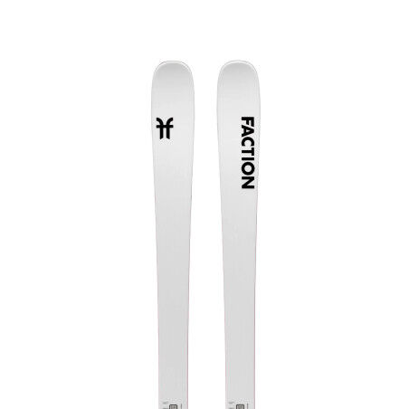 Pack de skis de piste Faction Dancer 79 White + fixations