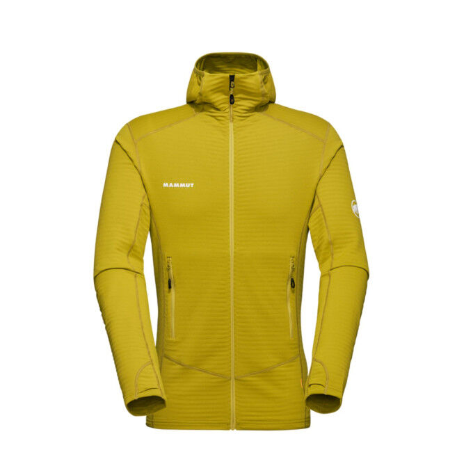 MAMMUT TAISS LIGHT ML HOODED JACKET MEN - AURA mid layer