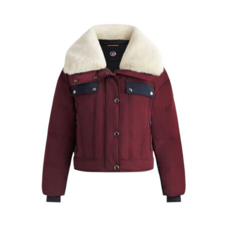 Veste de ski FUSALP Lakki - ACAJOU/MARIN/NEIGE