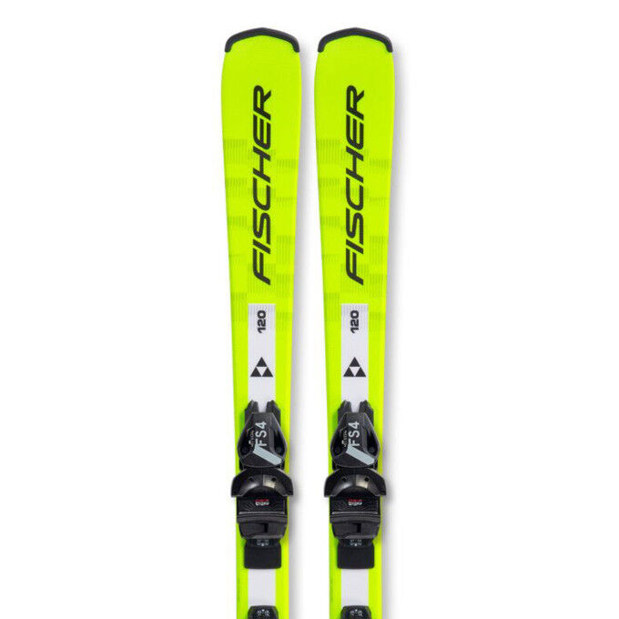 Pack skis racing Fischer RC4 RACE JR (70-120) JRS + fix FS 4 CA JRS