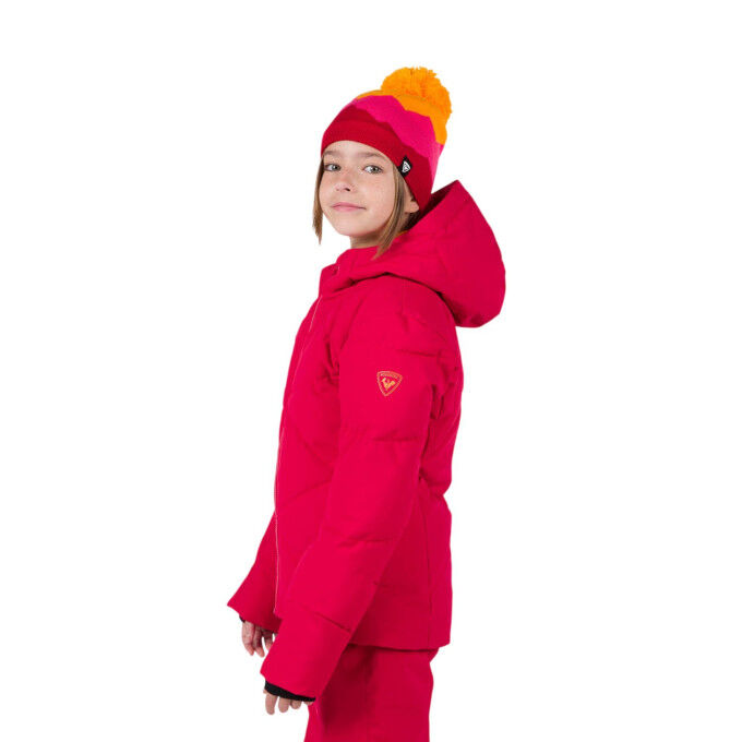 ROSSIGNOL Staci Mädchen-Skijacke – RUBY RED