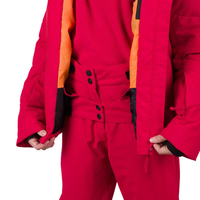 Veste de ski fille ROSSIGNOL Staci - RUBY RED