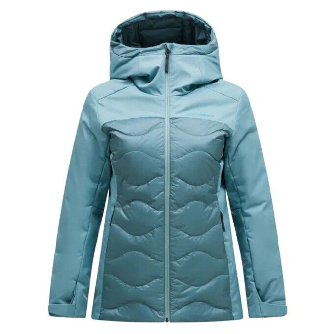 Damen-Skijacke PEAK PERFORMANCE Silverchute Helium DELUDED VISION
