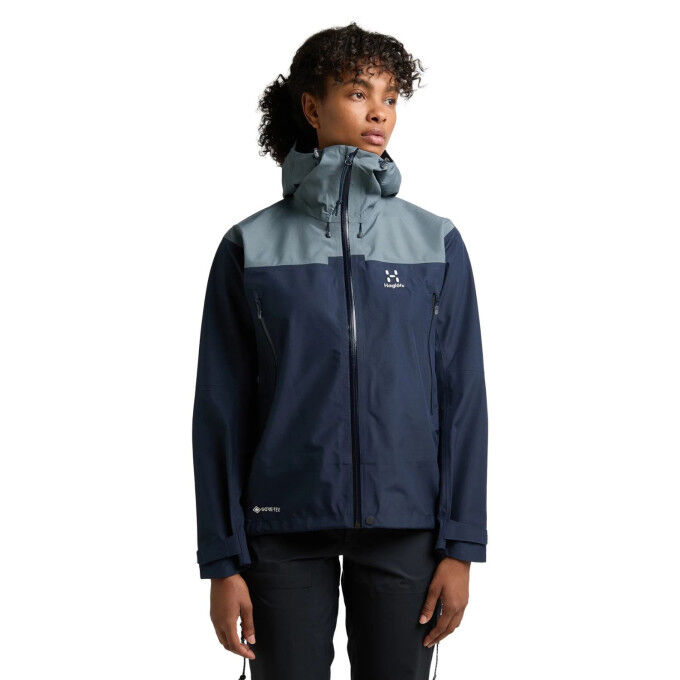 Haglöfs ROC Flash GTX Mujer: chaqueta impermeable y transpirable para ...