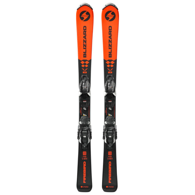 Blizzard Firebird JR 110-150 junior ski package + FDT JR7 bindings