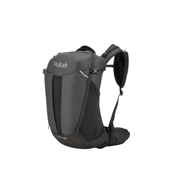 Rab Airox 24 Black: lightweight, ventilated backpack for day hikes