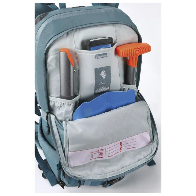 Nitro SLASH 25 PRO Artic Rucksack – 25 l für Snowboarding und Skifahren