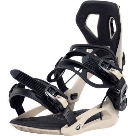 SP Bindings BASE+ Beige snowboard bindings | Comfort, lightness & FASTEC®