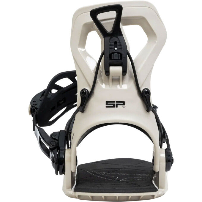 SP Bindings BASE+ Beige snowboard bindings | Comfort, lightness & FASTEC®