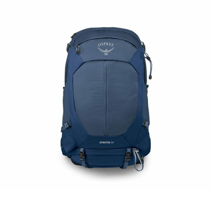 Osprey Stratos 34 Nirvana Blue: Komfort und Belüftung für Ihre Wanderungen