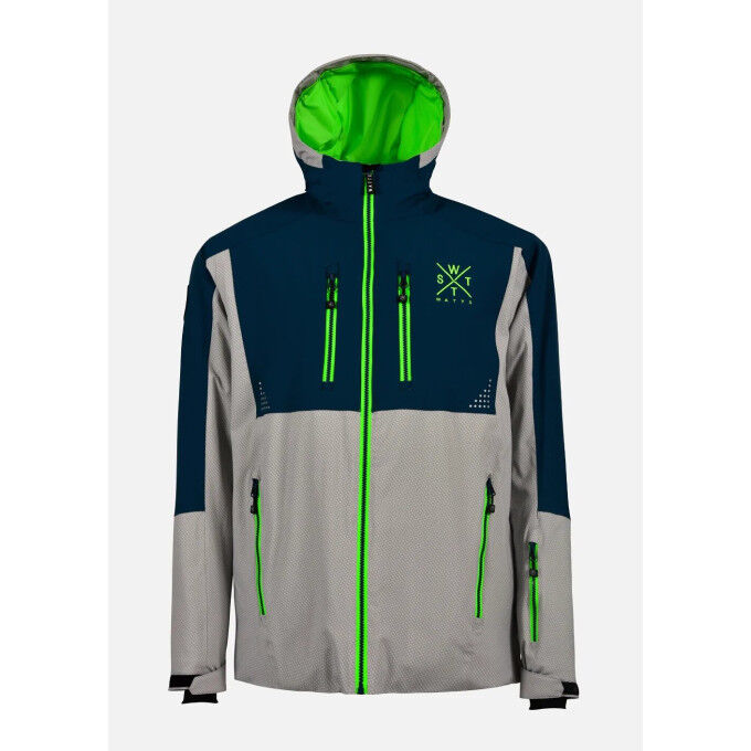 Watts BLOW Carbon Light Grey Men's Ski Jacket