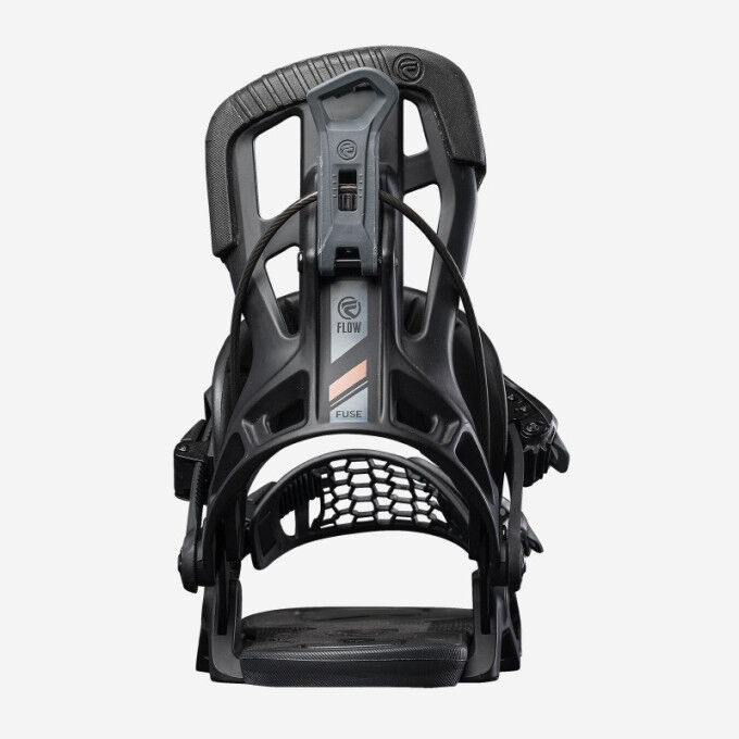 Fixation de snowboard Flow BNG FUSE HYBRID BLACK-RECONDUIT 2023
