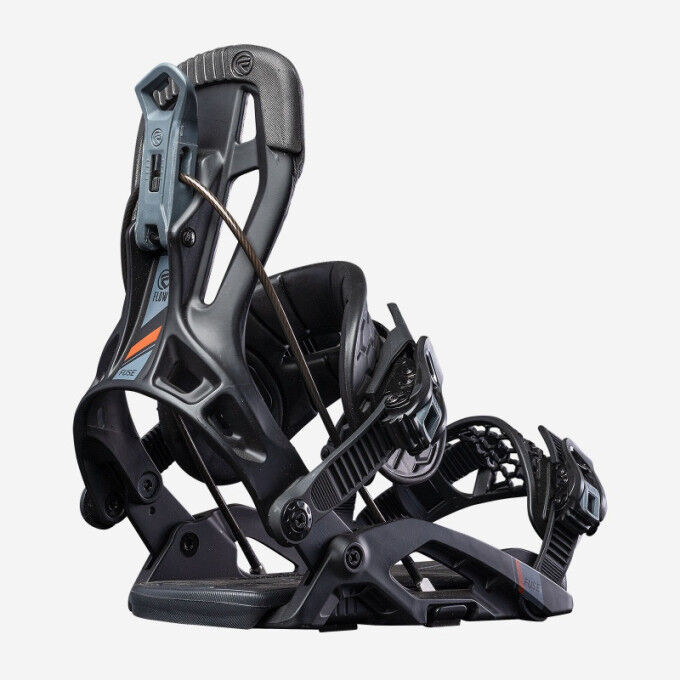 Fixation de snowboard Flow BNG FUSE HYBRID BLACK-RECONDUIT 2023