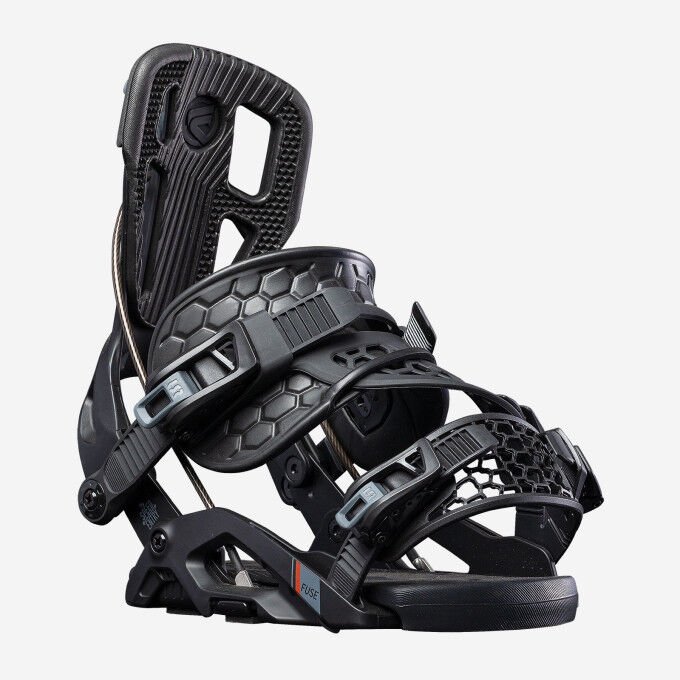 Fixation de snowboard Flow BNG FUSE HYBRID BLACK-RECONDUIT 2023