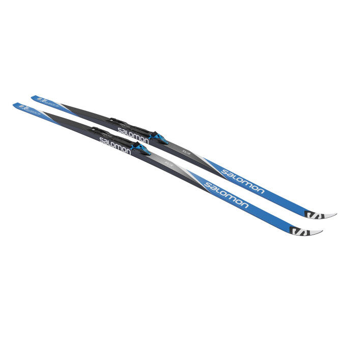 Salomon RS JUNIOR PM cross-country skating skis + prolink RACE JR SK ...