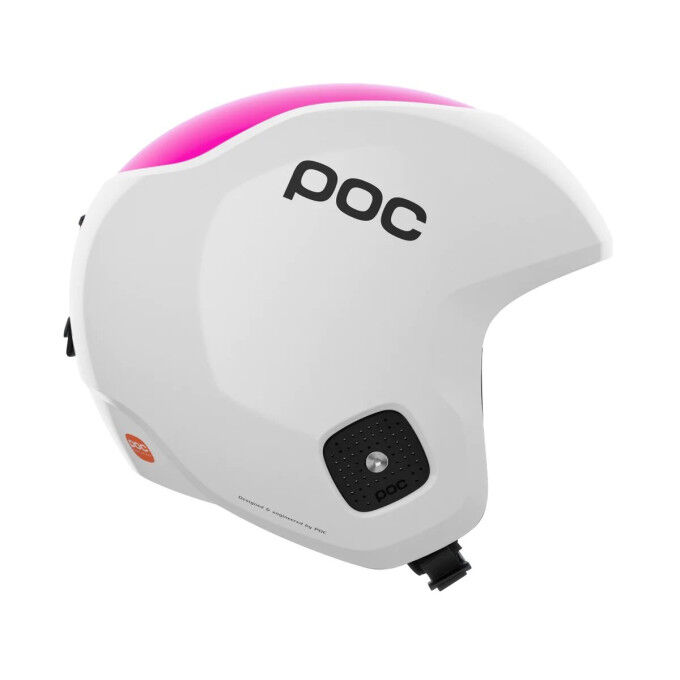 Children's ski helmet Poc SKULL DURA JR Hydrogen White/Fluorescent Pink