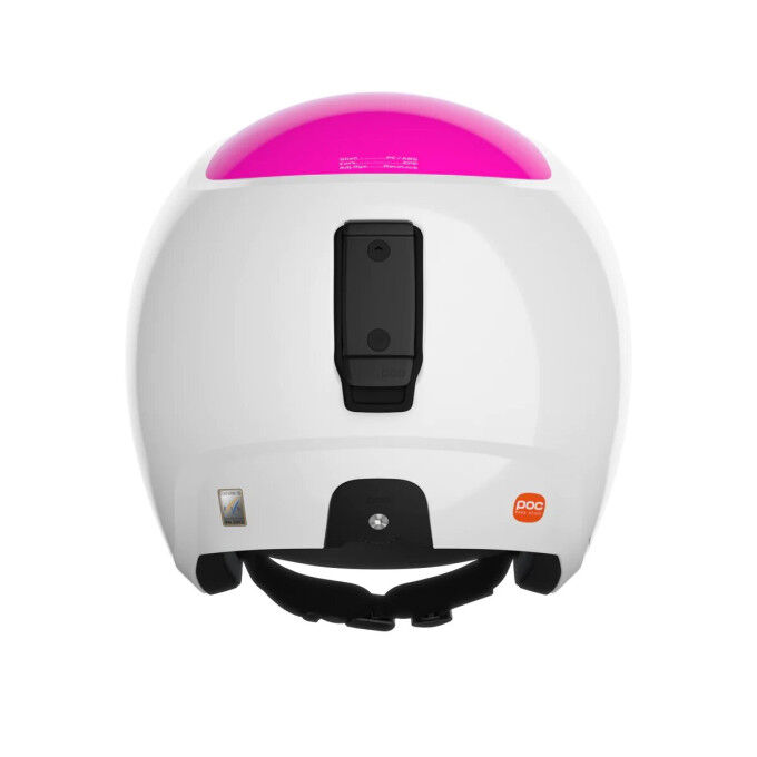 Children's ski helmet Poc SKULL DURA JR Hydrogen White/Fluorescent Pink