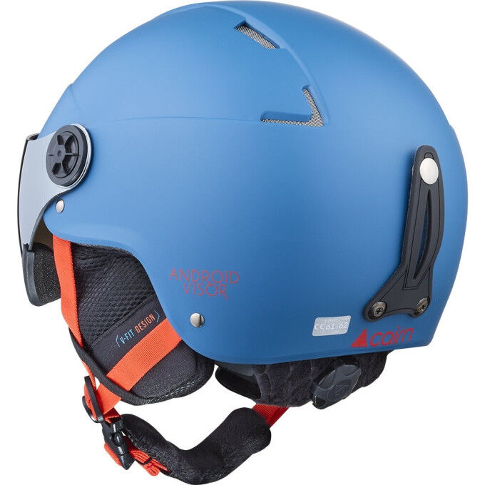 Casque de ski Cairn ANDROID VISOR Pacific Fire