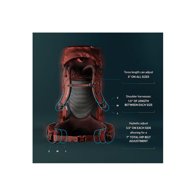 Gregory Baltoro 65 Brick Red backpack