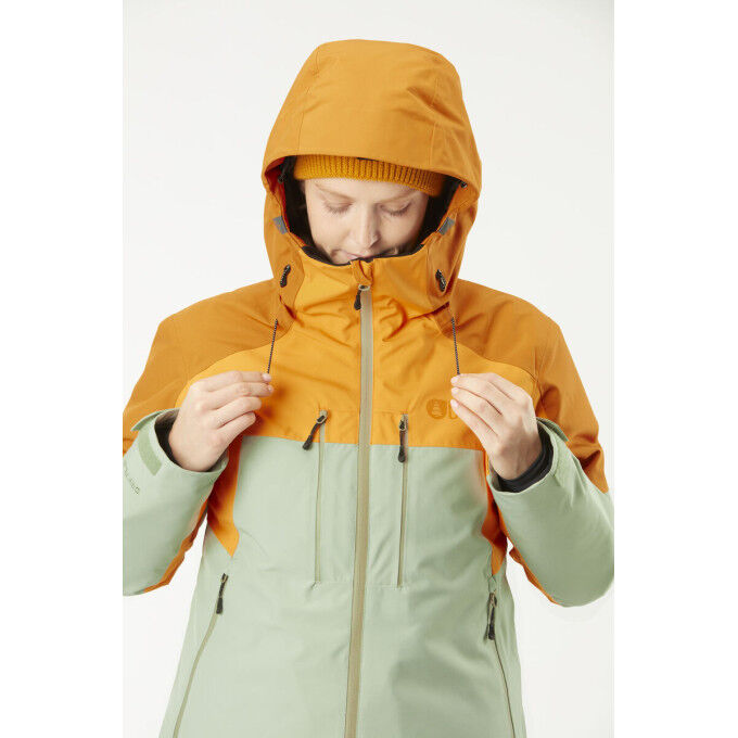 Women's ski jacket Picture EXA Desert Sage