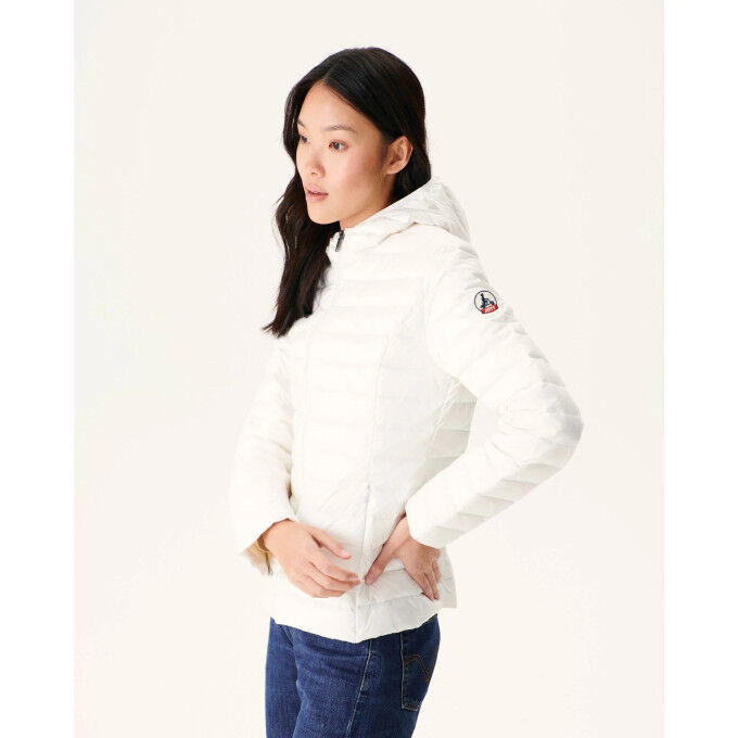 Women's down jacket Jott CLOE White